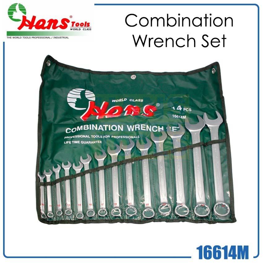 Hans Combination Wrench Set, Commercial & Industrial, Industrial ...