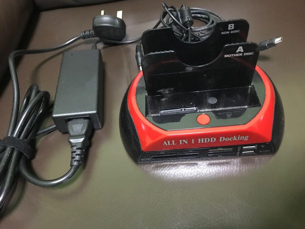 Hdd docking station, Computers & Tech, Parts & Accessories, Computer ...