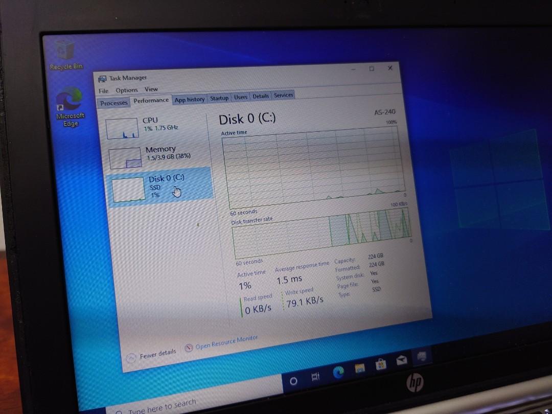 HP i5 Elitebook 2170p Intel Core i5 Elite Laptop high end office work ...