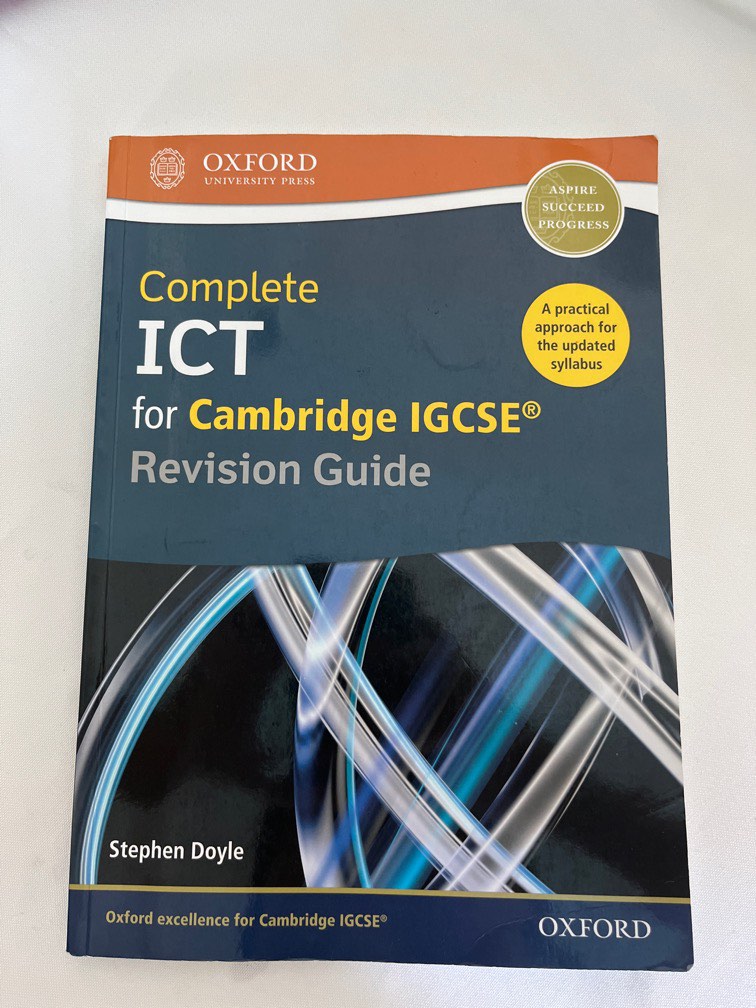 ICT Cambridge IGCSE Revision guide, Hobbies & Toys, Books & Magazines ...