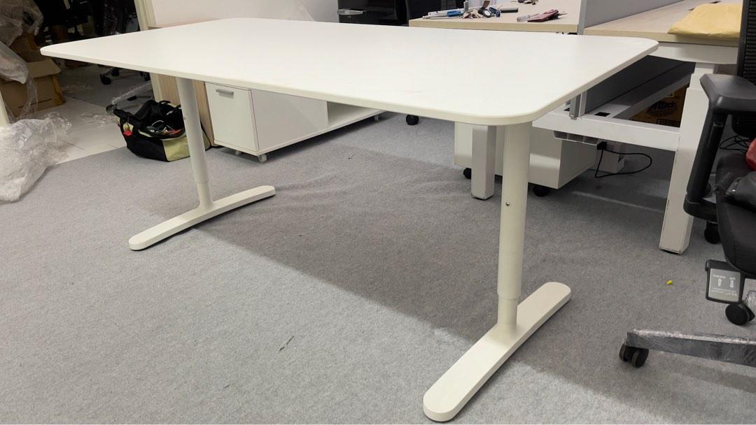 Ikea bekant table 160cm x 80cm, Furniture & Home Living, Furniture ...