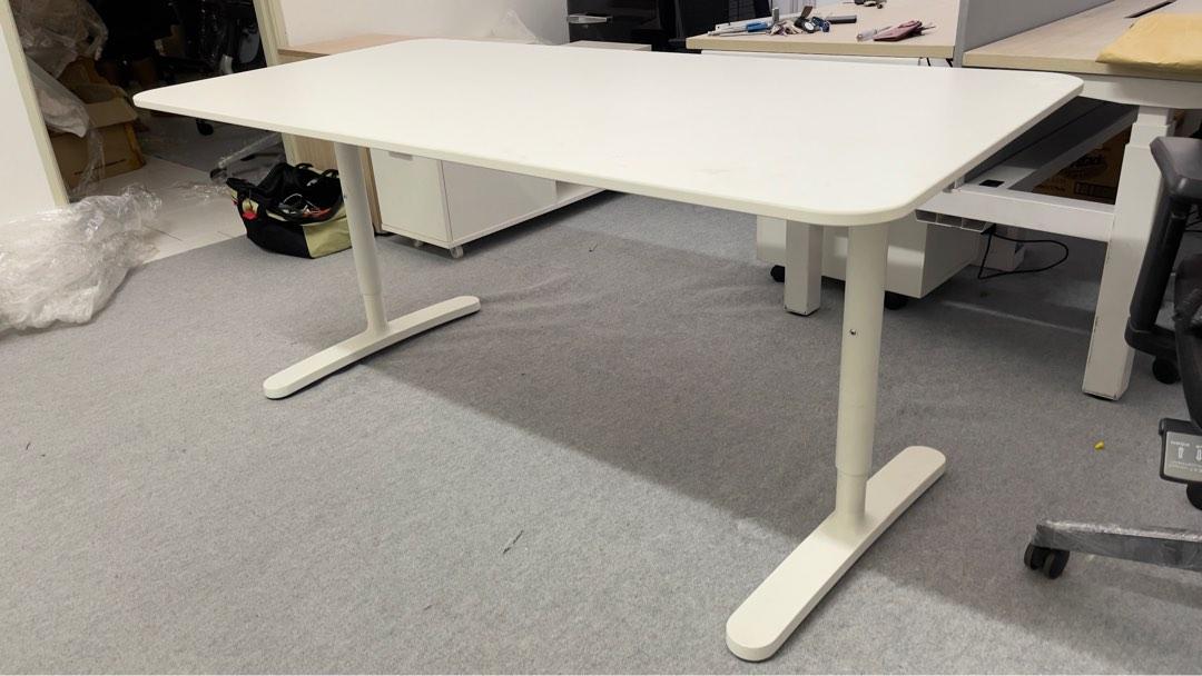 Ikea bekant table 160cm x 80cm, Furniture & Home Living, Furniture ...