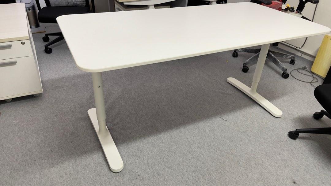 Ikea bekant table 160cm x 80cm, Furniture & Home Living, Furniture ...