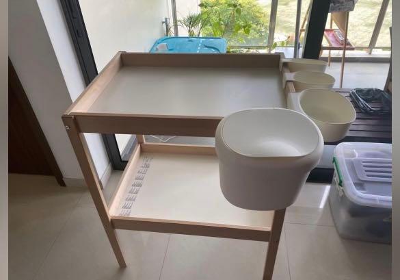 IKEA Changing Table, Babies & Kids, Baby Nursery & Kids Furniture ...