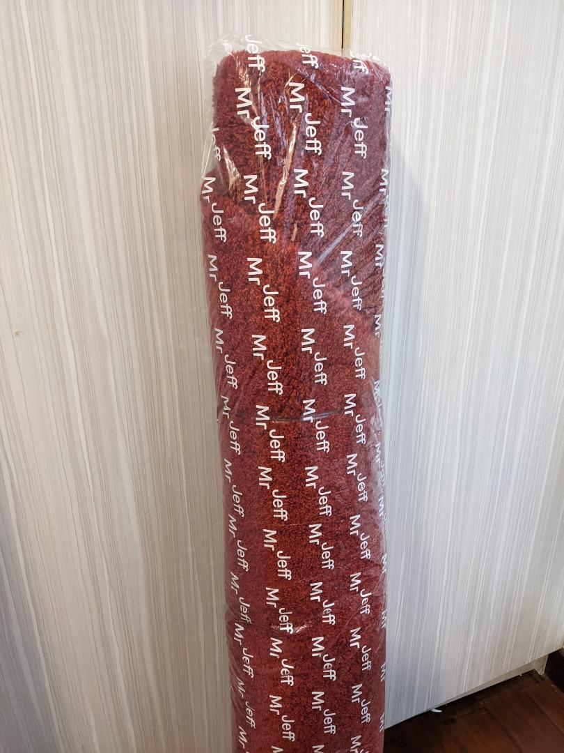 IKEA red round rug, Furniture & Home Living, Home Decor, Carpets, Mats ...