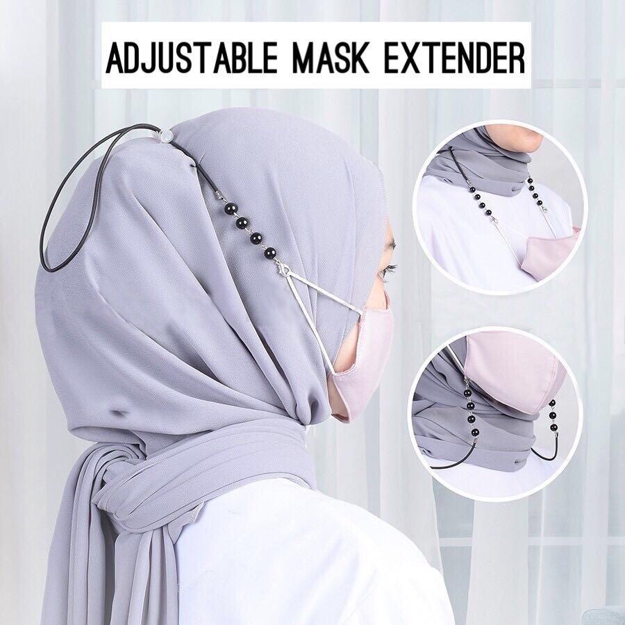 INSTOCK - 2 in 1 Mask Extender Extension Adjustable, Health & Nutrition ...