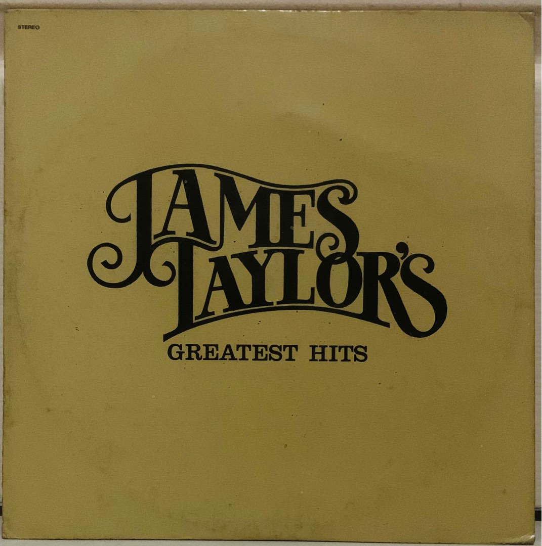 James Taylor Greatest Hits Lp Vinyl Records Plaka Hobbies And Toys Music And Media Vinyls On
