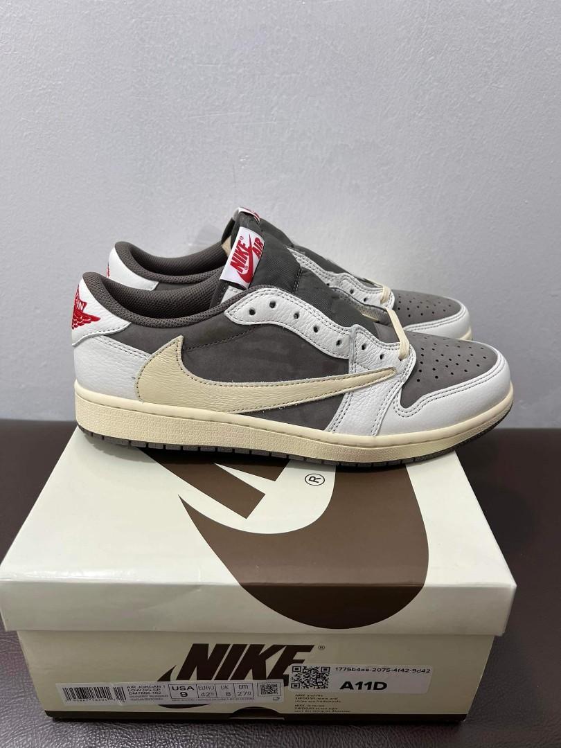 JORDAN 1 REVERSED MOCHA TRAVIS SCOTT, Men's Fashion, Footwear, Sneakers ...