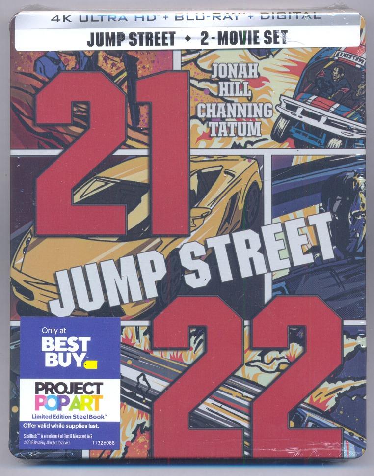 Jump Street 2-Movie Collection 4K Steelbook [ Blu-Ray ], Hobbies & Toys ...