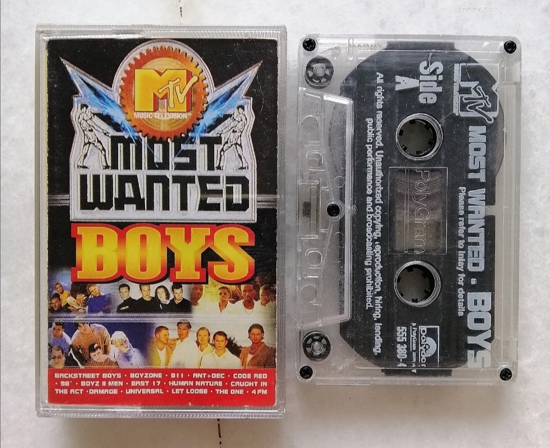 KASET - MTV MOST WANTED BOYS (POLYDOR 555 380-4 ( 2002 ), Hobbies ...