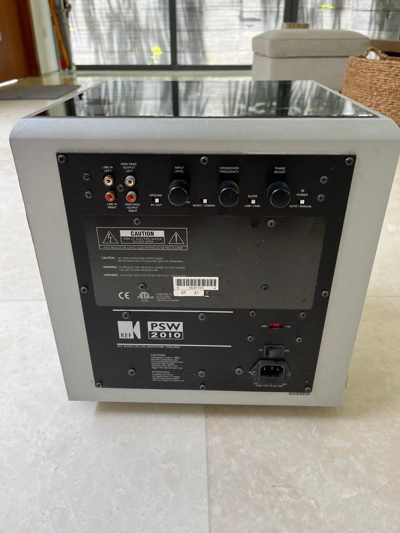 KEF PSW 2010 Subwoofer, Audio, Soundbars, Speakers & Amplifiers on ...