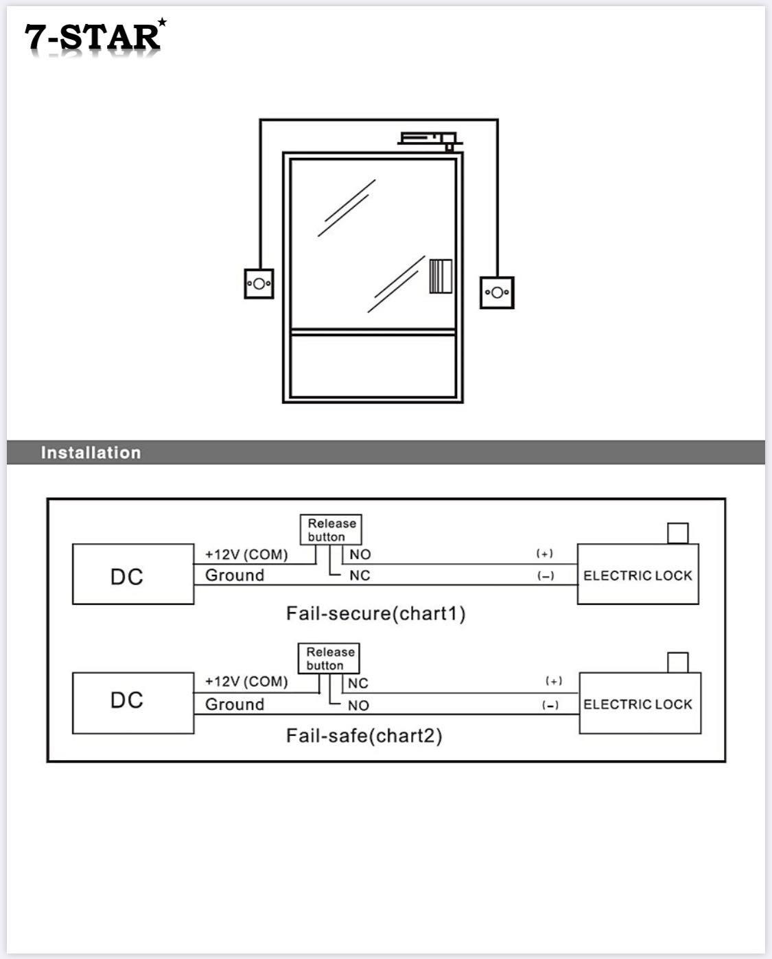 Key Switch for Door Release/Door Access [Override Bypass Key Switch ...