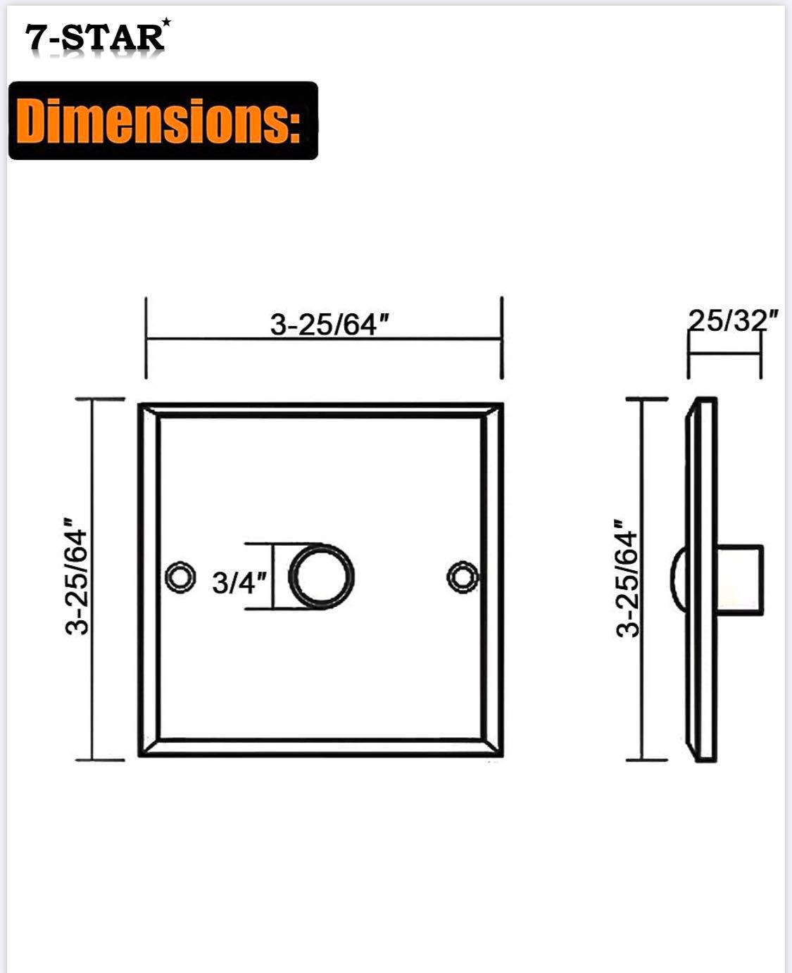 7-STAR* Key Switch for Door Release/Door Access [Override Bypass ...
