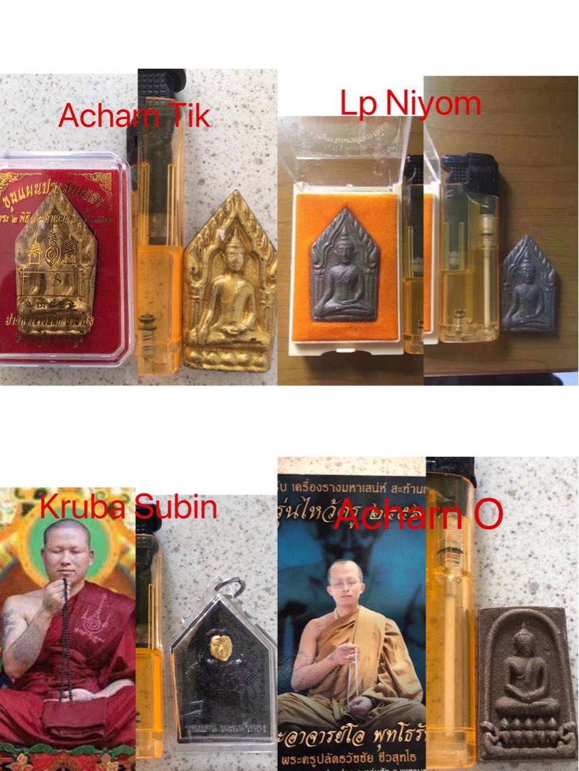 Khun Paen Ajarn Tik Lp Niyom Kruba Subin Acharn O, Hobbies & Toys ...