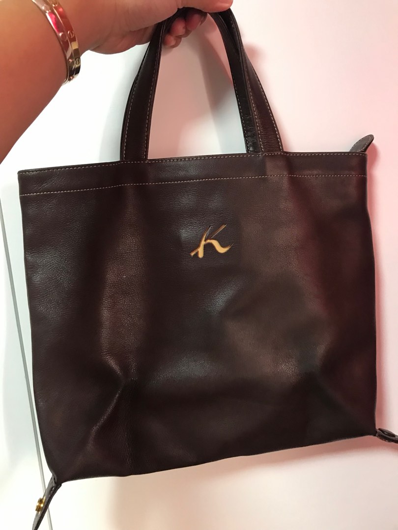 Kitamura Leather Bag, Women's Fashion, Bags & Wallets, Tote Bags on ...