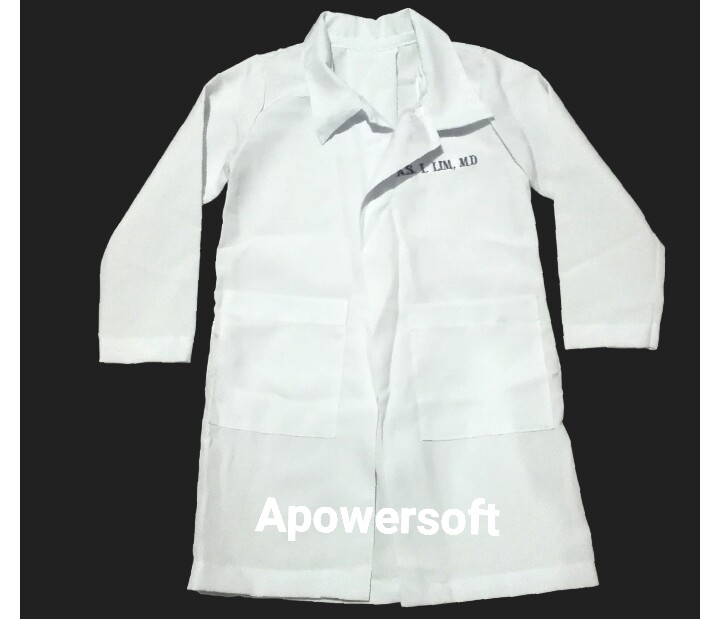 Lab gown for kids, Babies & Kids, Babies & Kids Fashion on Carousell