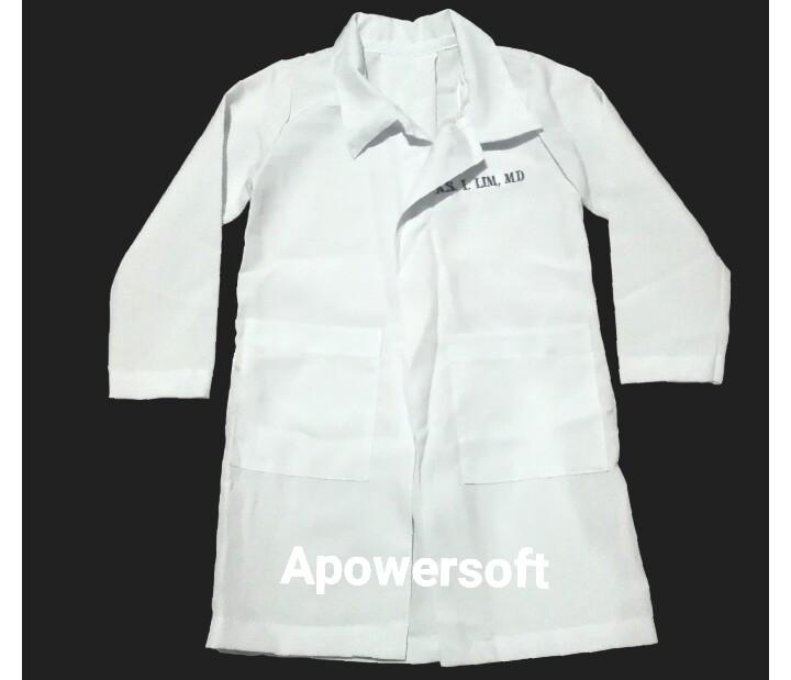 Lab gown for kids, Babies & Kids, Babies & Kids Fashion on Carousell