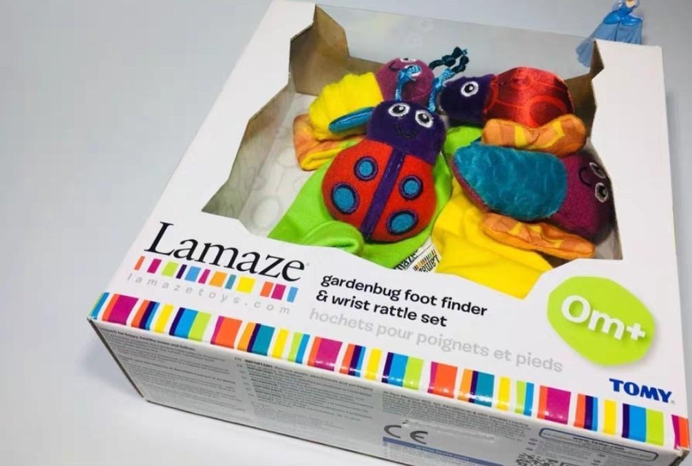 Lamaze Gardenbug Wrist Rattle, Babies & Kids, Infant Playtime on Carousell