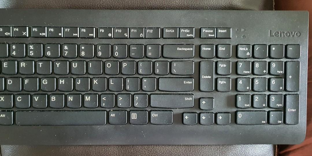 Lenovo Wireless Keyboard Mouse Set Mouse Computers Tech Parts Accessories Other