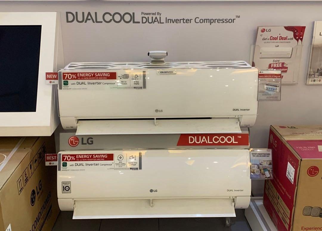LG DELUXE INVERTER SPLIT TYPE, TV & Home Appliances, Air Conditioning ...