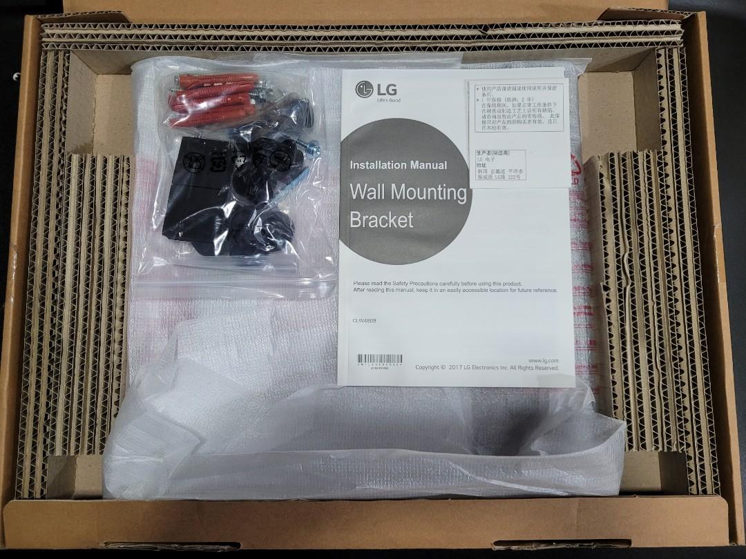 LG EZ Slim Wall Mount OLW480B, Everything Else on Carousell