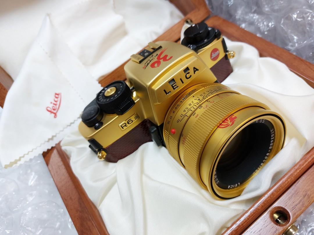 Limited Edition 1995 Gold Plated Leica R6 Camera, Photography, Cameras ...