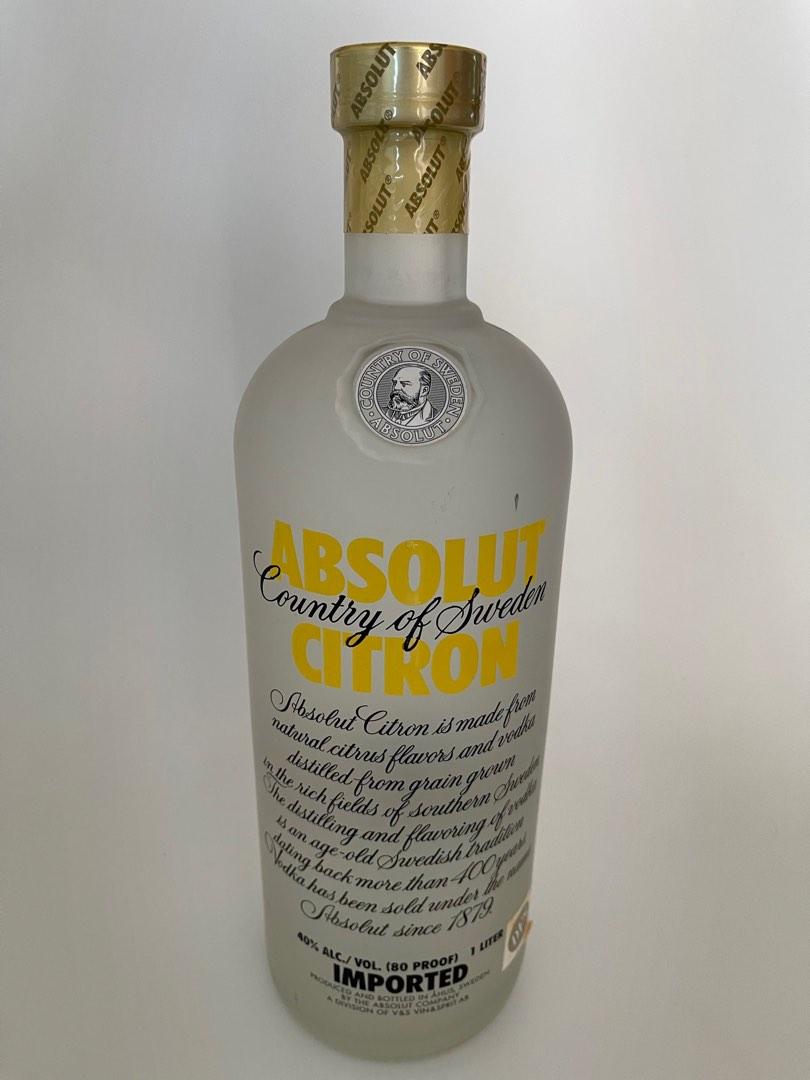 Limited Edition Disco Absolut Vodka, Food & Drinks, Alcoholic Beverages ...