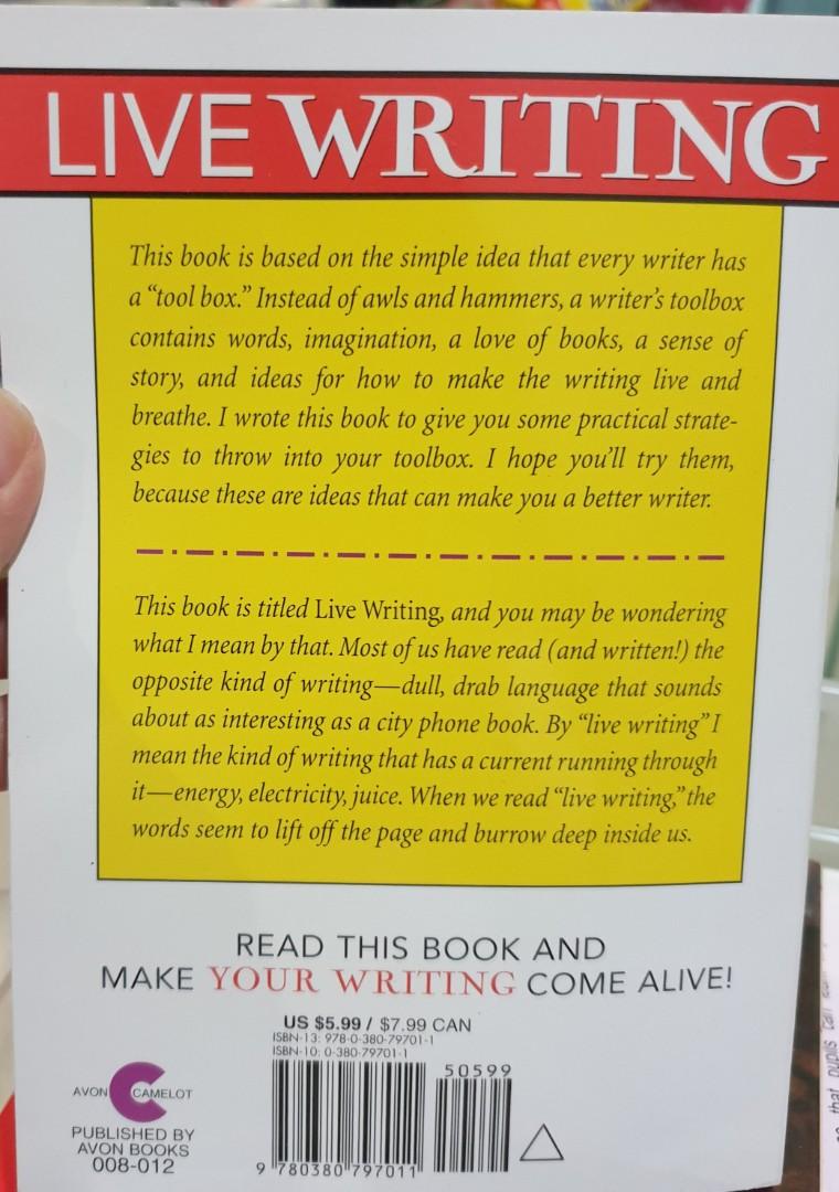 Live Writing, Hobbies & Toys, Books & Magazines, Fiction & Non-Fiction ...