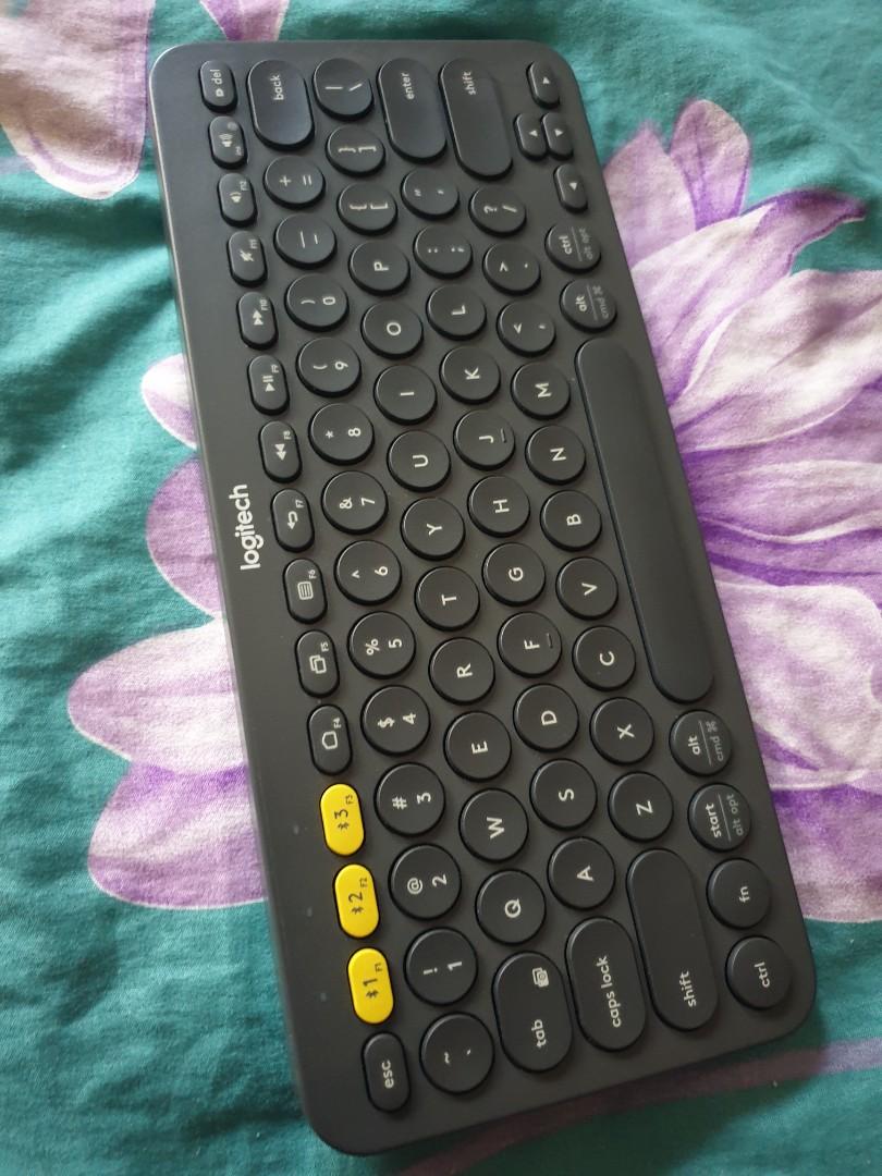 Logitch bluetooth keyboard, Computers & Tech, Parts & Accessories ...