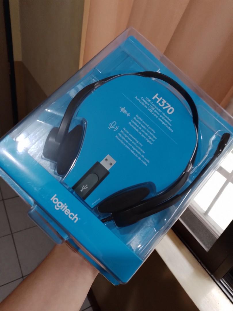 LOGITECH H370 Headset, Audio, Headphones & Headsets on Carousell