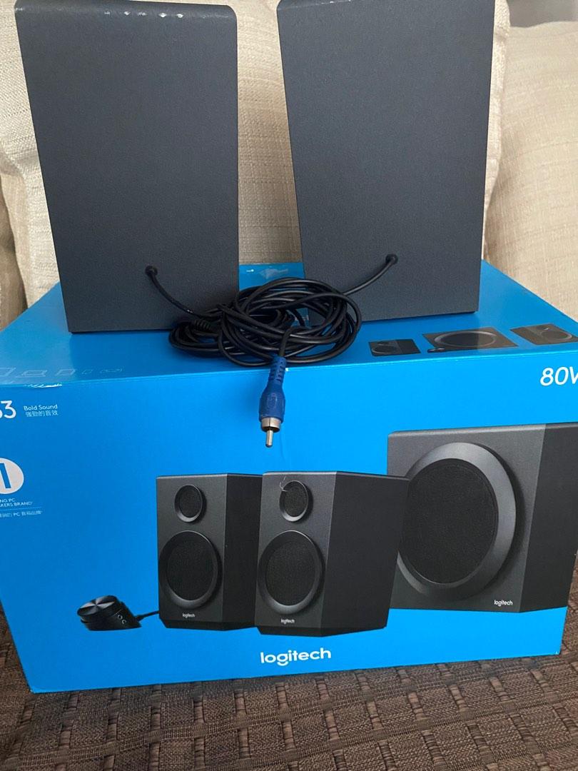 Logitech Z333 Speaker System with Subwoofer, Audio, Soundbars, Speakers ...