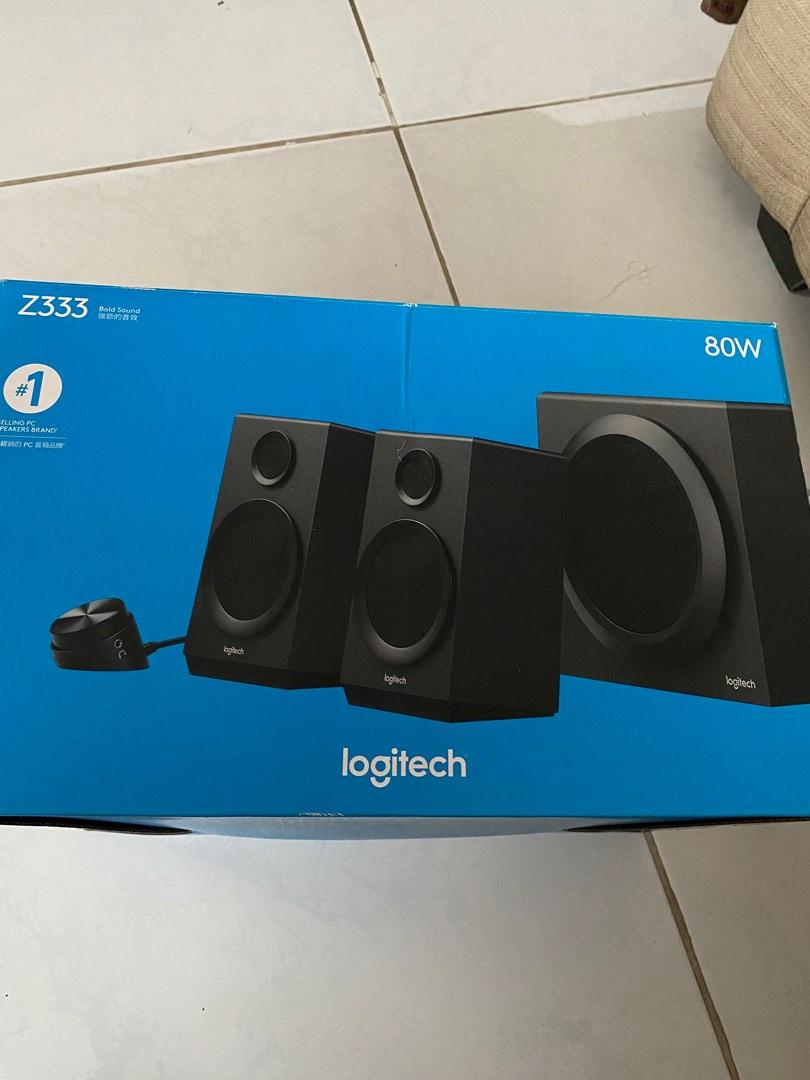 Logitech Z333 Speaker System with Subwoofer, Audio, Soundbars, Speakers ...