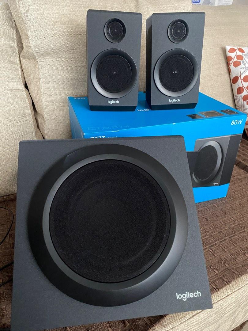 Logitech Z333 Speaker System with Subwoofer, Audio, Soundbars, Speakers ...
