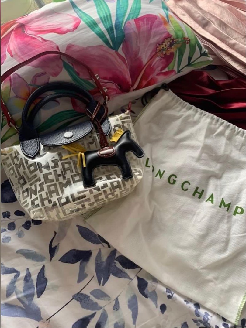 Longchamp LPG PVC bag, Women's Fashion, Bags & Wallets, Shoulder Bags ...