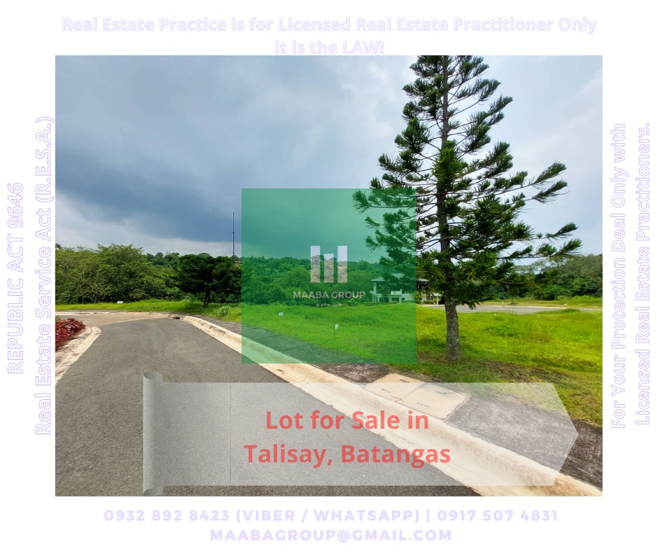 Lot for Sale in Talisay, Batangas, Property, For Sale, Lot on Carousell