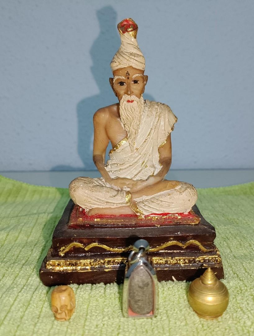 LP Pinak - Wat Sanam Lao. Amulets and bucha from his temple/kuti. Don't ...