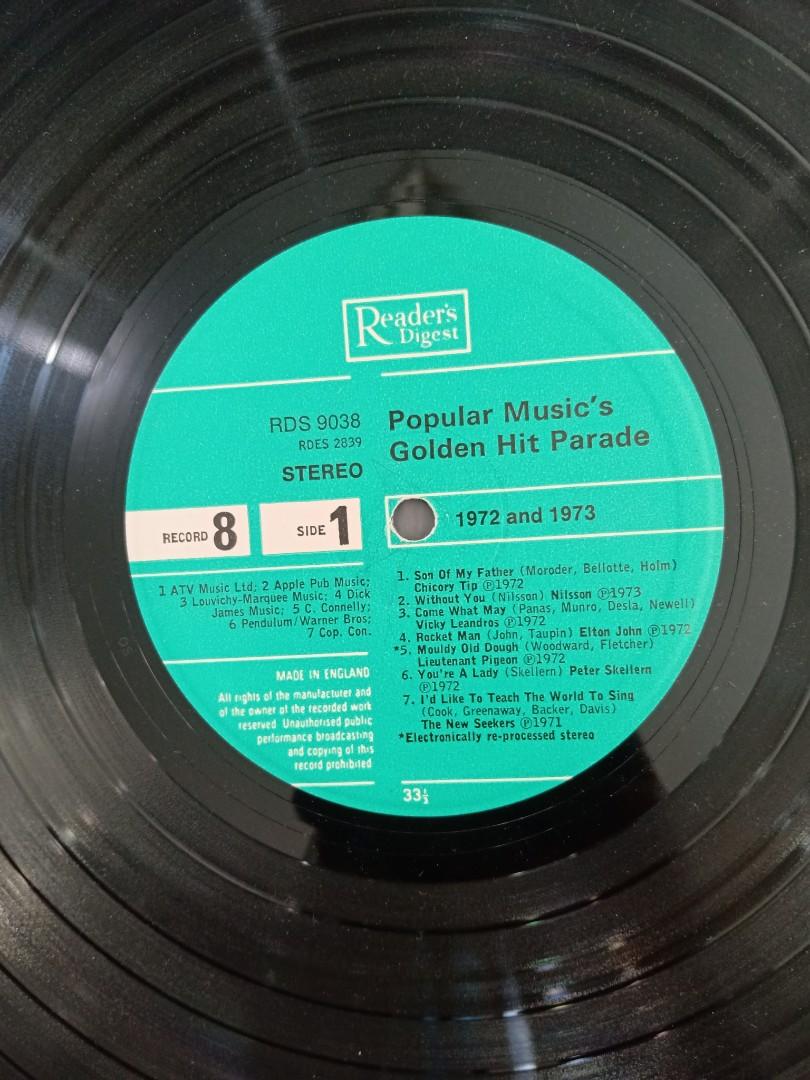 (LP) Various Artist - Golden hitparade 1972-73 Record 8, Hobbies & Toys ...