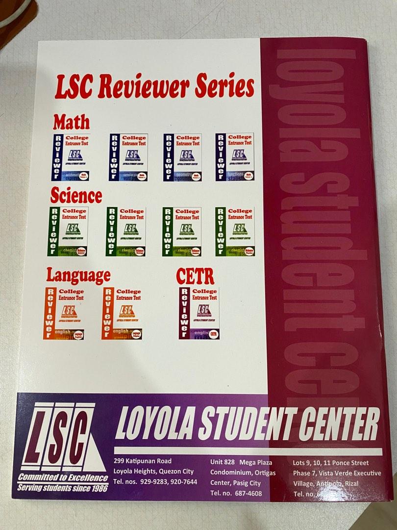 LSC College Entrance Test Reviewer Bundle, Hobbies & Toys, Books ...