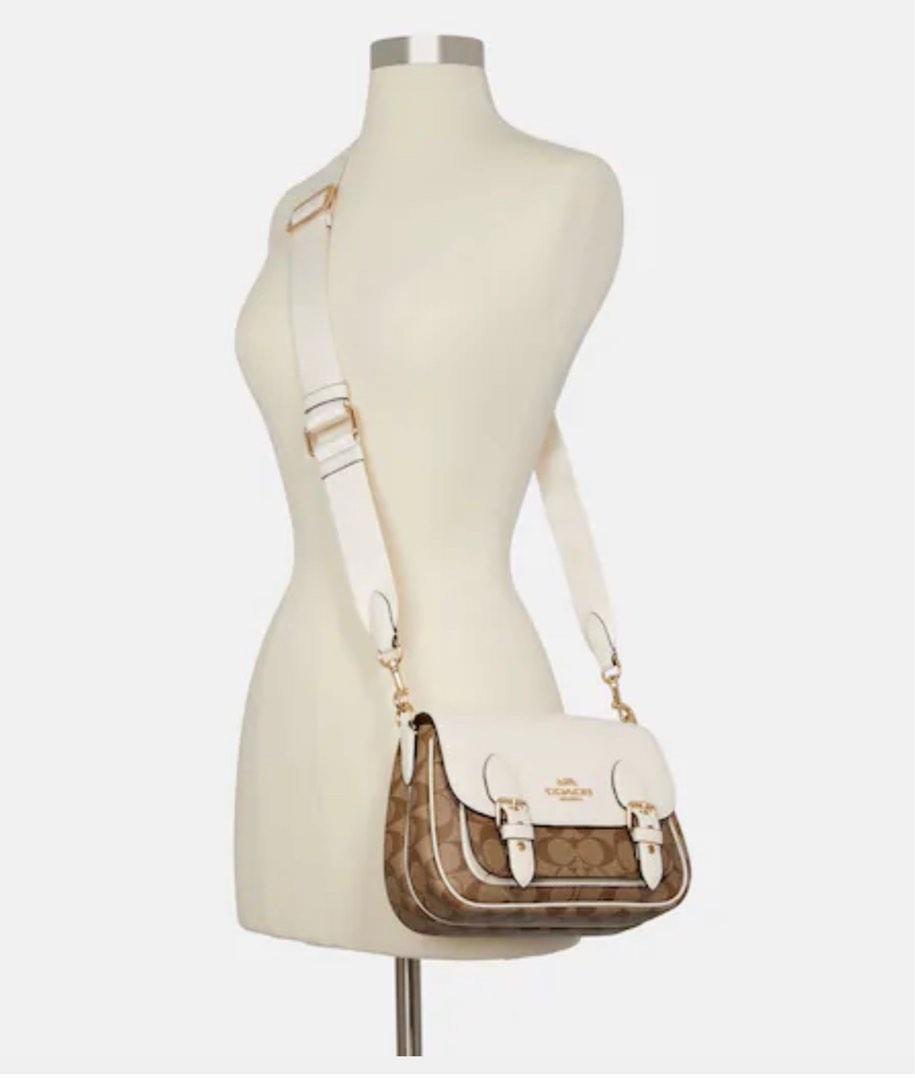 Lucy Coach crossbody in signature canvas, Luxury, Bags & Wallets on ...