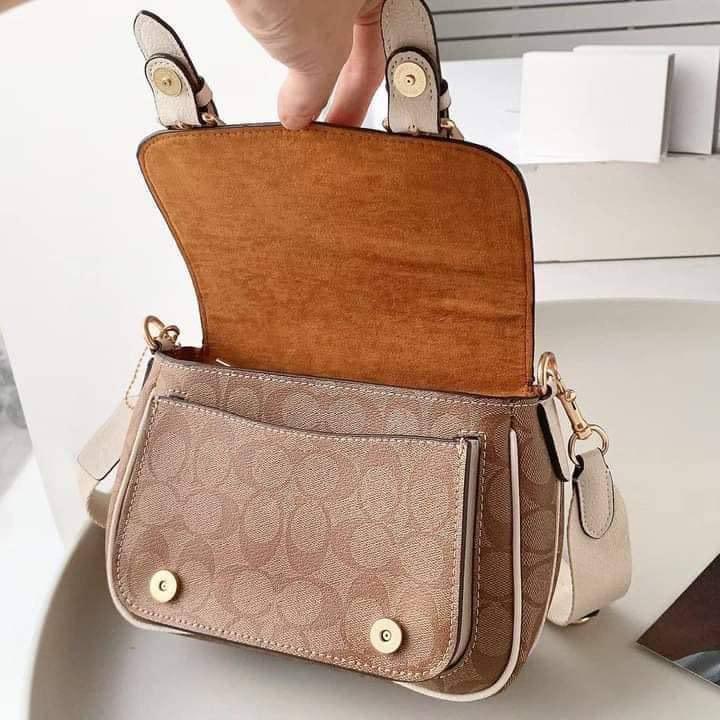 Lucy Coach crossbody in signature canvas, Luxury, Bags & Wallets on ...