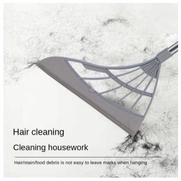 Magic Broom Mop / Wiper/ Sweeping Hair Artifact Bathroom Wiper Broom ...