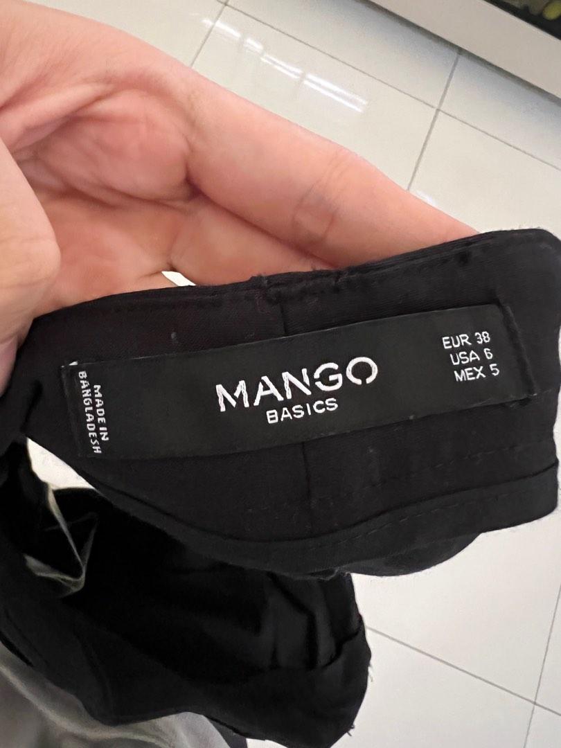 Mango Basics black, Women's Fashion, Bottoms, Shorts on Carousell