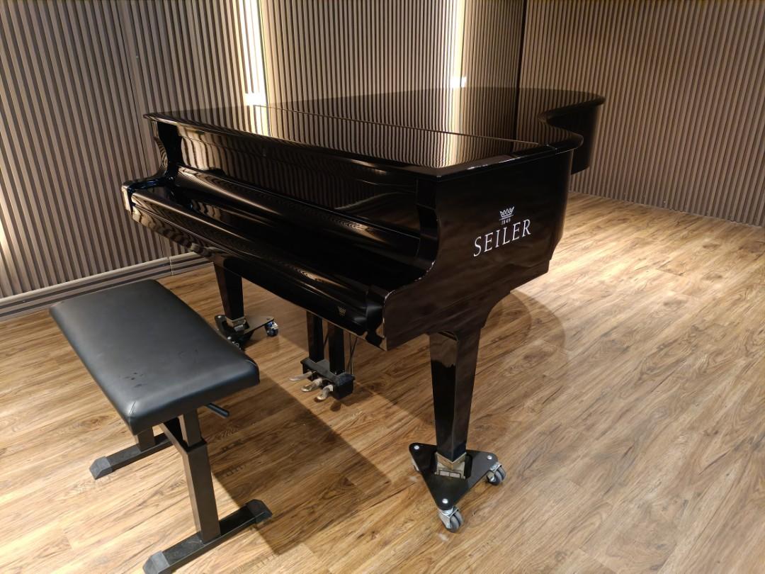 Seiler Grand Piano 206 German Made (New 180K), Hobbies & Toys, Music ...