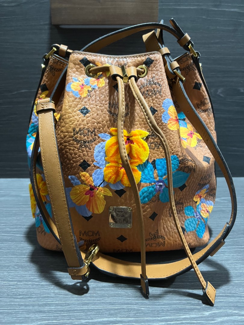 MCM Bucket Bag, Women's Fashion, Bags & Wallets, Cross-body Bags on ...