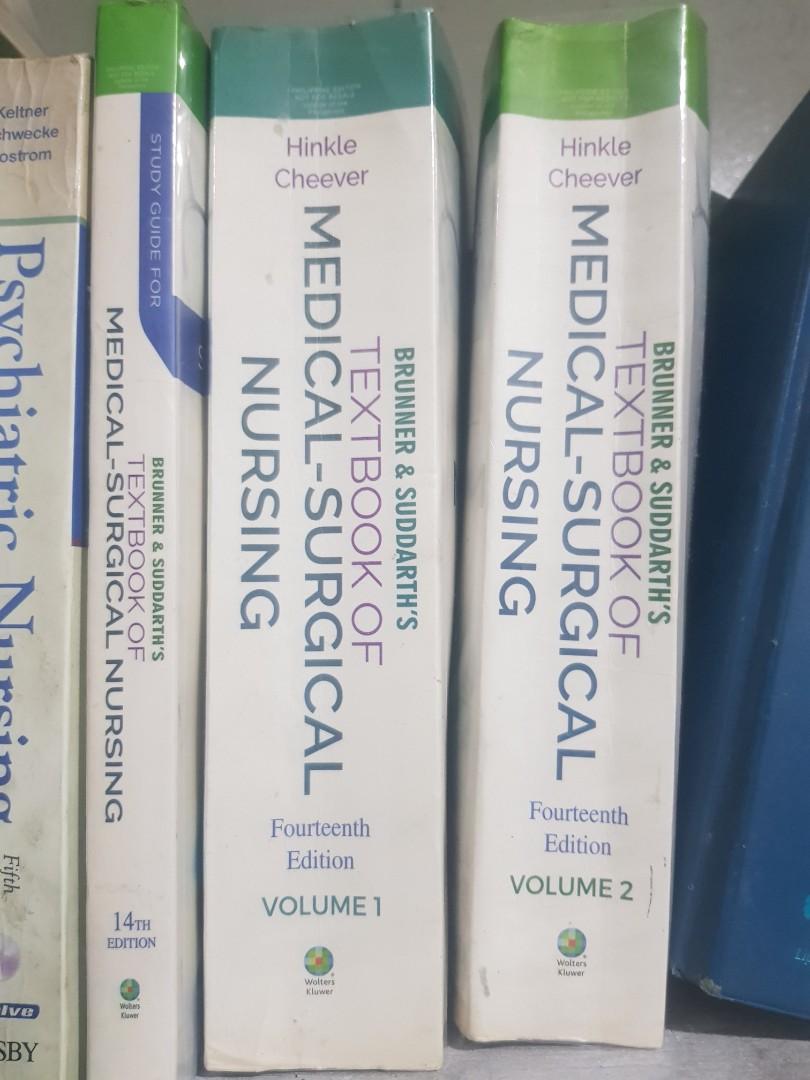 Medical-Surgical Nursing 14th edition Brunner and Suddarth, Hobbies & Toys, Books & Magazines ...
