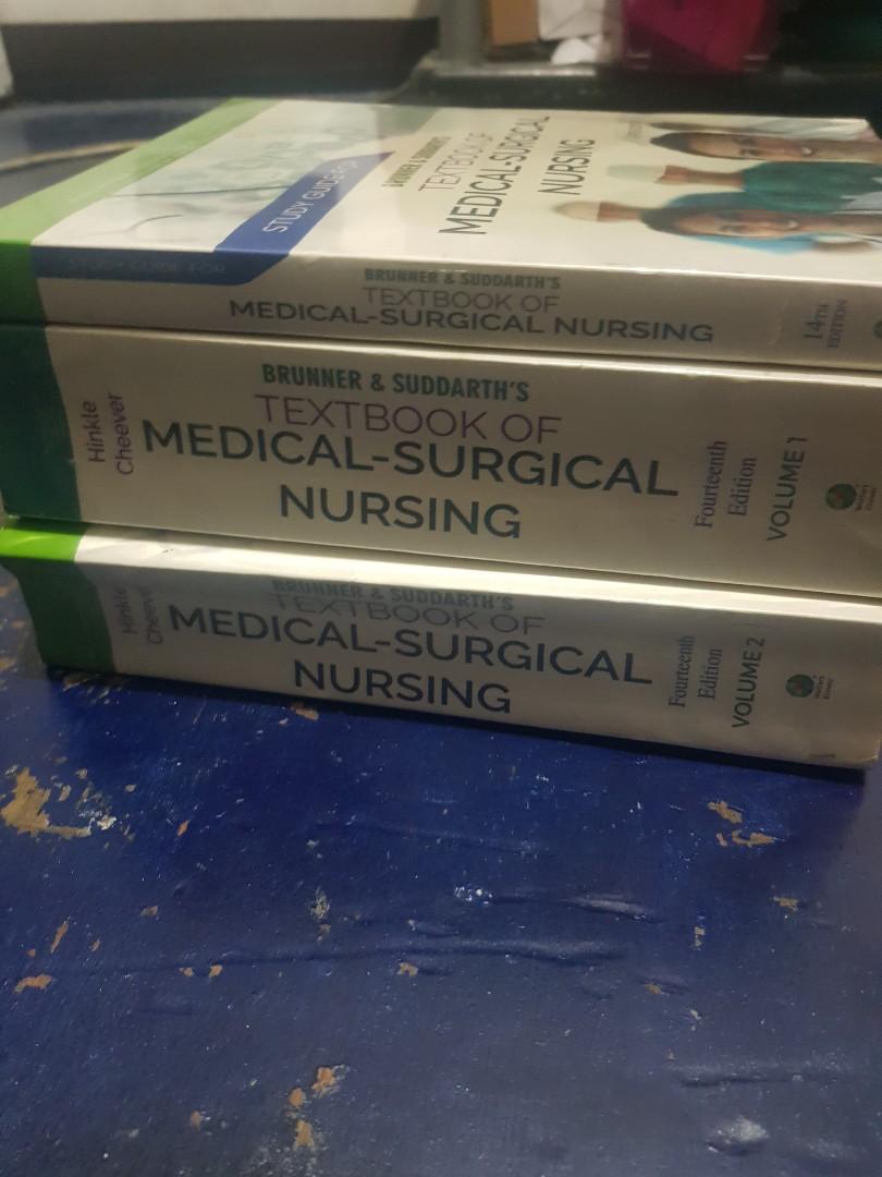 Medical-Surgical Nursing 14th edition Brunner and Suddarth, Hobbies & Toys, Books & Magazines ...