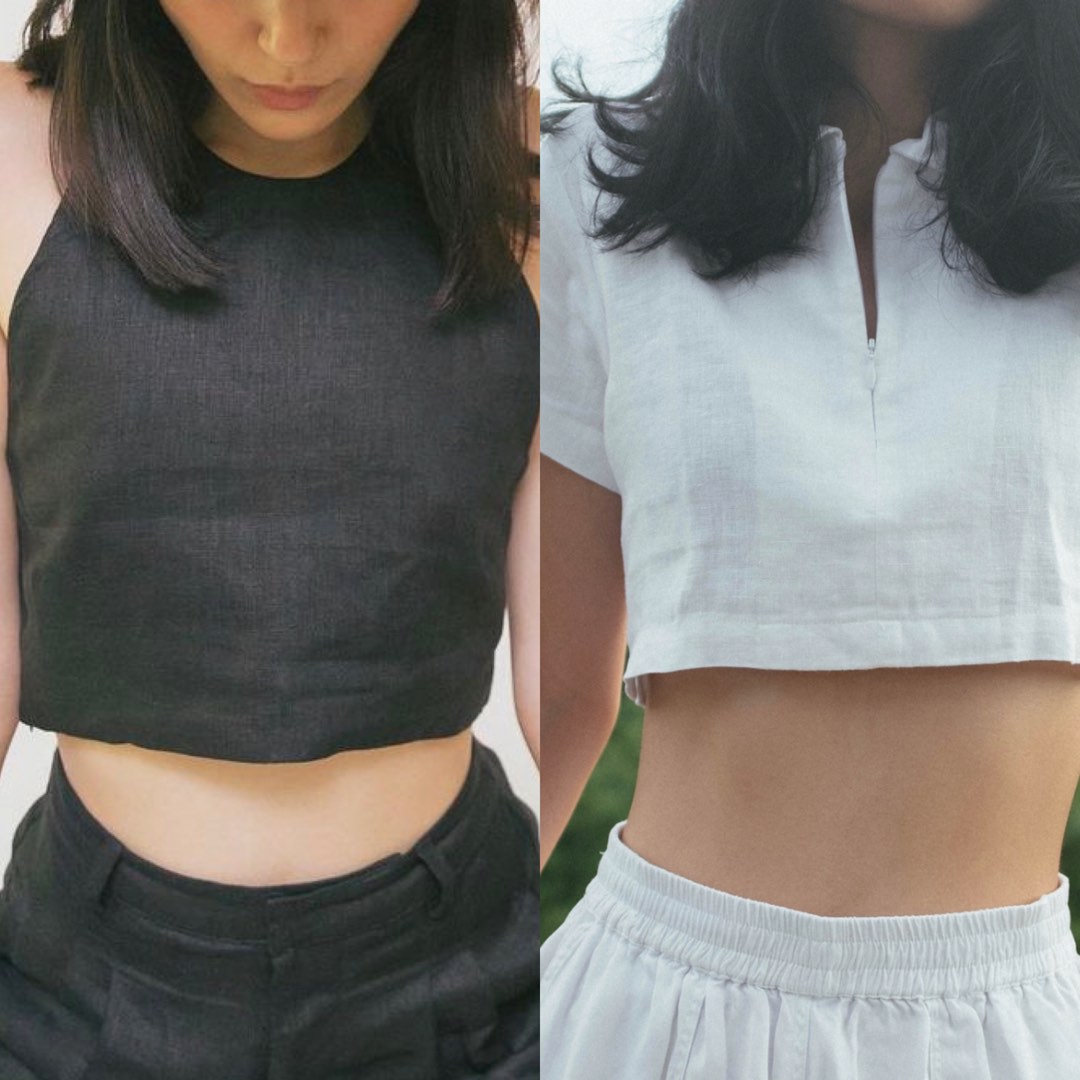 Melfi & Volley Top Araw The Line Small, Women's Fashion, Tops, Blouses ...