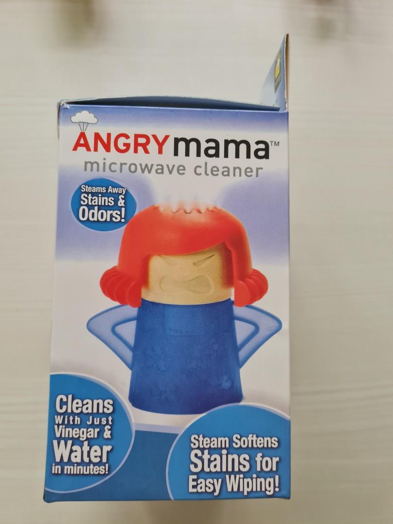 Microwave Cleaner Angry Mama, TV & Home Appliances, Kitchen Appliances ...