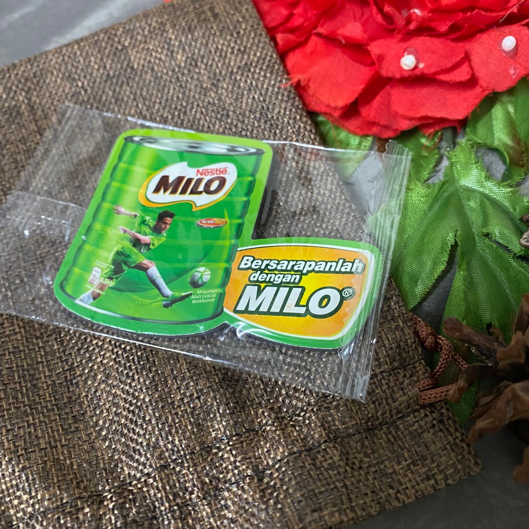 Milo Tin Magnet_ Nestle Milo football magnet, Furniture & Home Living ...