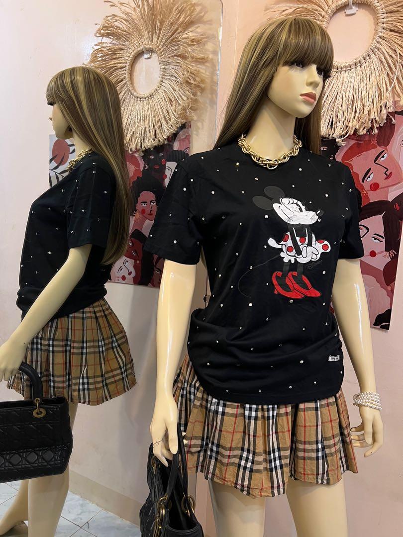 Miu miu x disney Mickey Mouse, Women's Fashion, Tops, Shirts on Carousell